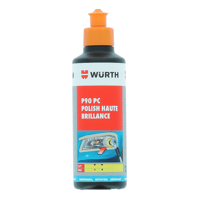 Polish P90 PC ultra brillant pour optiques de phare | WURTH
