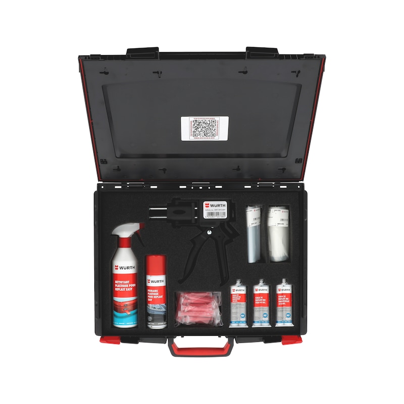 Kit de réparation plastique pour auto REPLAST ME | WURTH