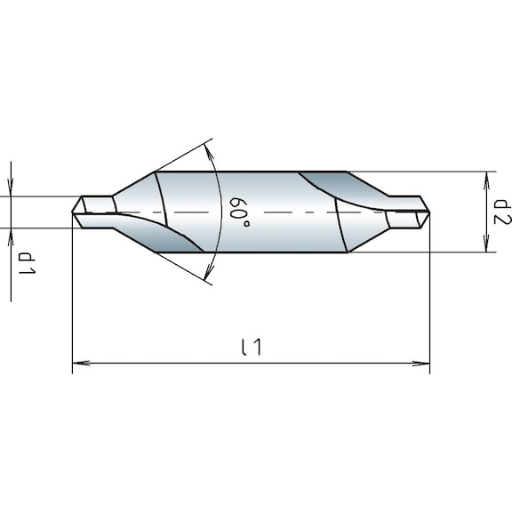centre drill dimensions