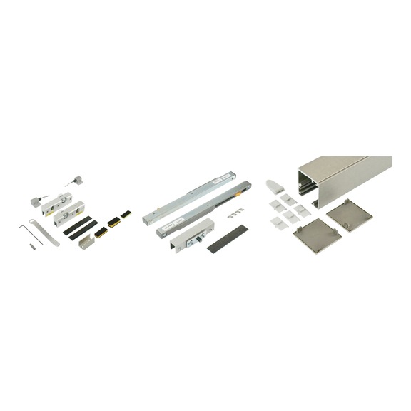 Buy ABILIT 50-G interior sliding door fitting set for ceiling mounting ...