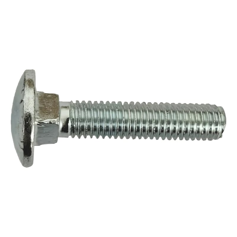 Buy DIN 603 steel 4.8 zinc plated with nut full thread online