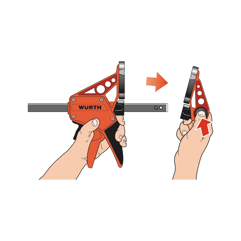 Buy One-handed clamp online