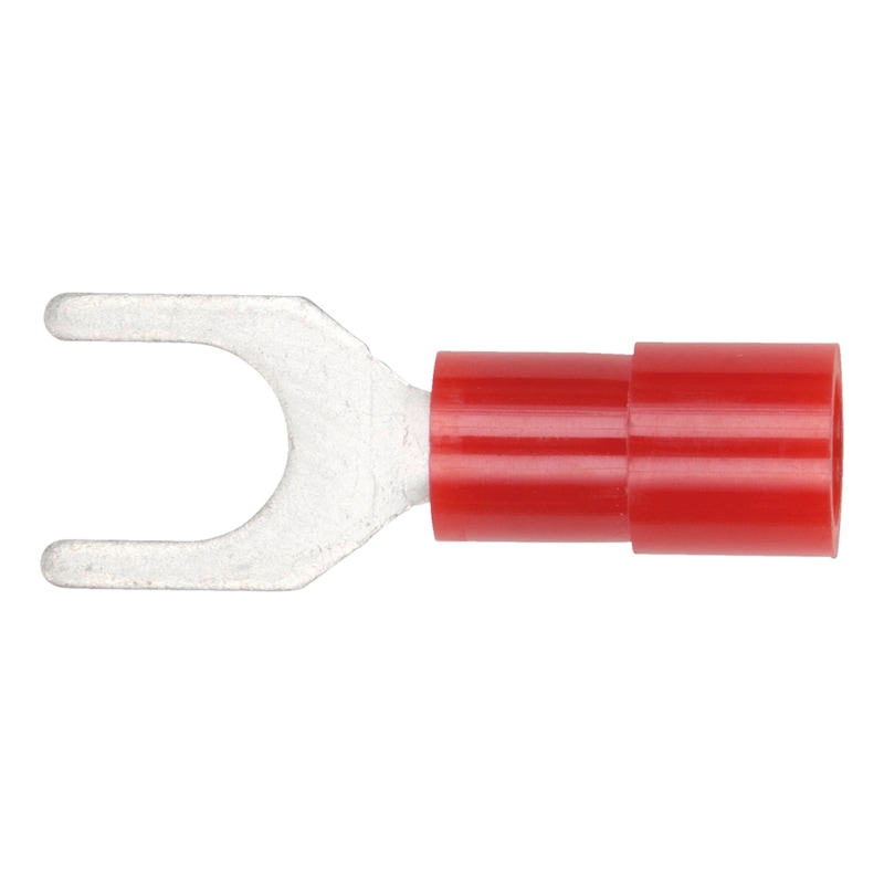 Buy Crimp cable lug insulated fork shape narrow online