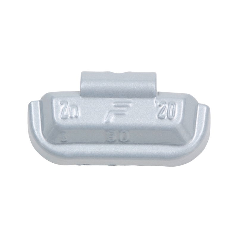 Buy Zinc clip-on wheel weight car steel rim type 80 Z online