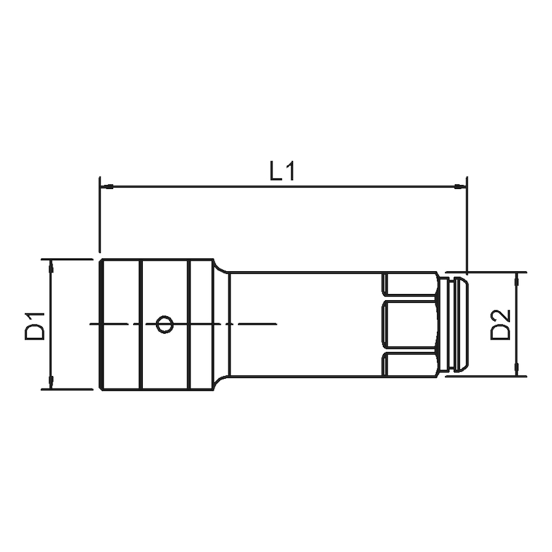 Buy Push-through socket wrench extension online