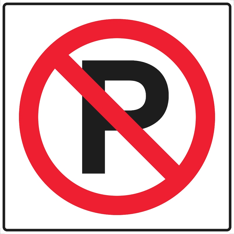 Buy No parking P (symbol) online