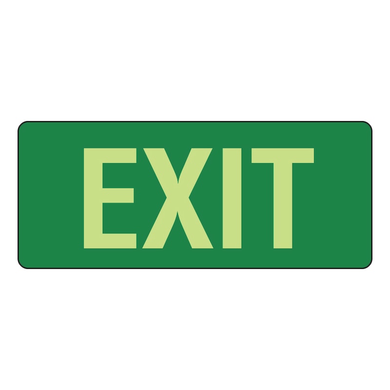 Kjøp Nødutgang EXIT (tekst) på nett