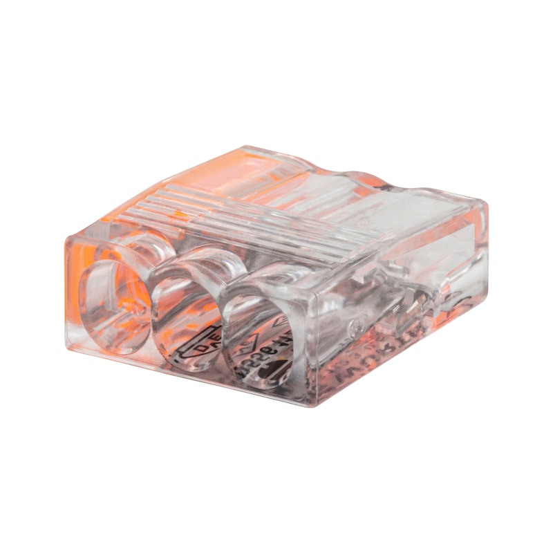 Buy ELMO® connection terminal, screwless, compact for single-wire rigid ...