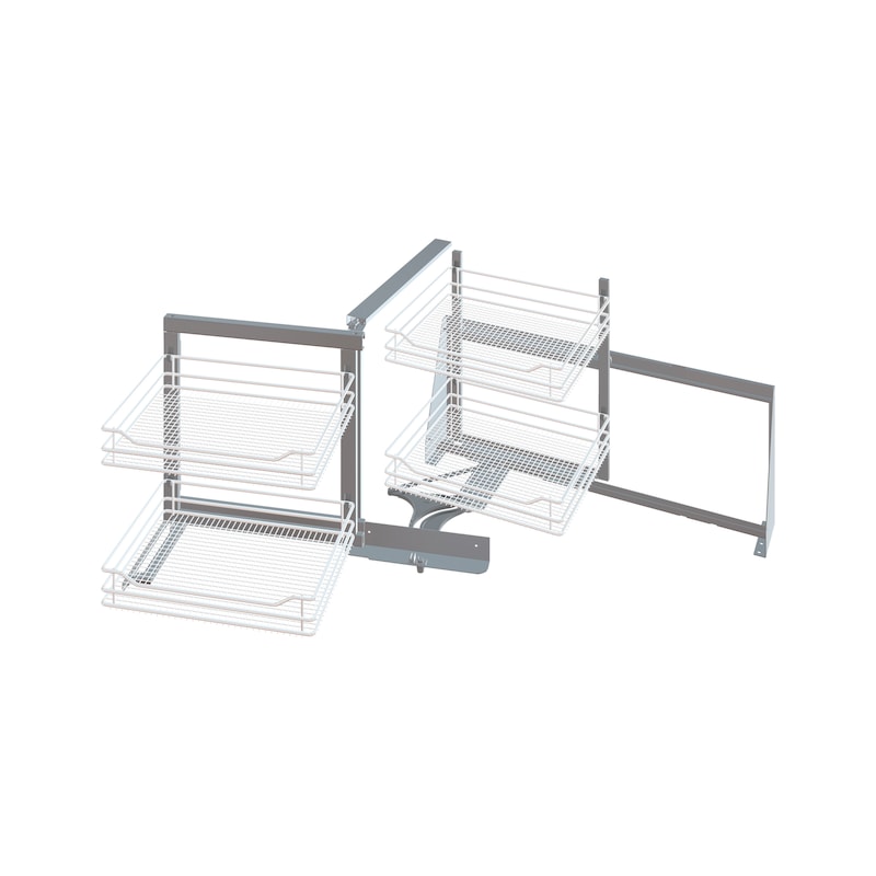 Buy VS COR FOLD corner cabinet pull-out carousel fitting (0683730351 ...