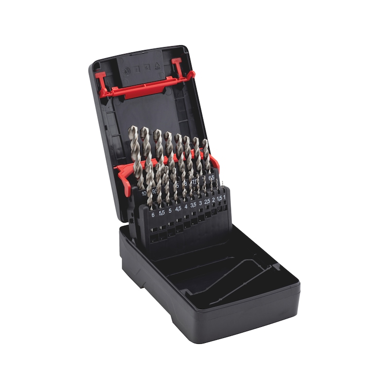 Spiralbohrer HSS DIN 338 Typ RW 19-tlg Syska online kaufen | WÜRTH