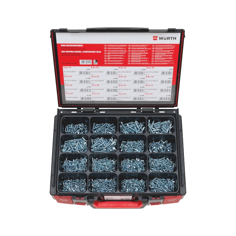 Buy ISO 7050 steel zinc ptd. countersunk head H Sysko online