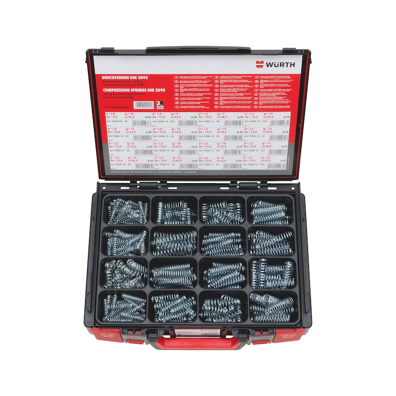 DIN 2095 Stahl verzinkt 335-teilig Sysko online kaufen