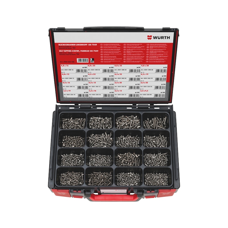 Buy ISO 7049 sst A2 pan head H 1500 pcs Sysko online