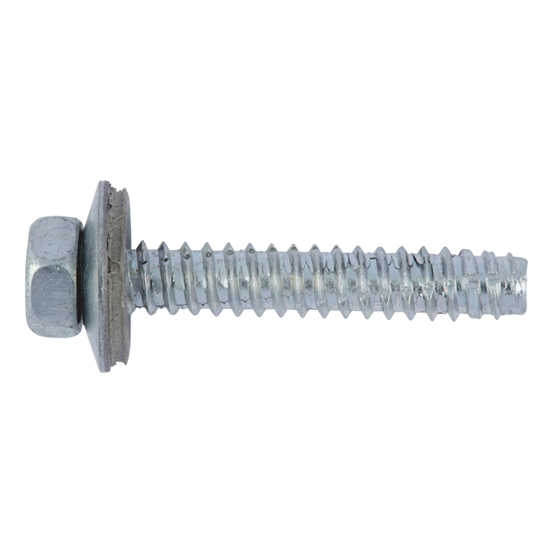 Compre Parafuso p/fachada, aço inox gal., rosca pass. BZ online | WÜRTH