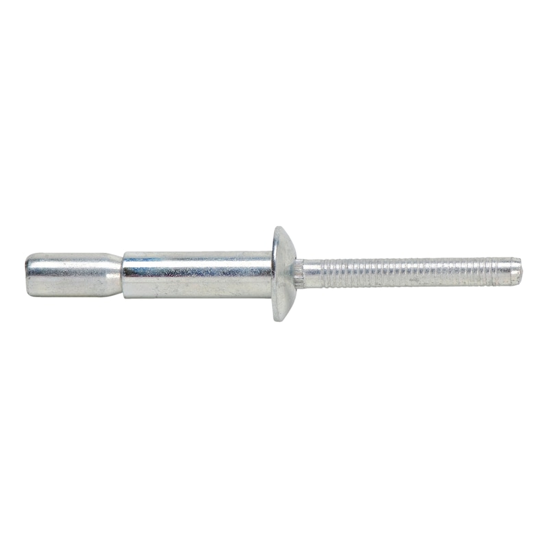 Rivet de structure MBT tête plate inox A2 haute résistance | WURTH