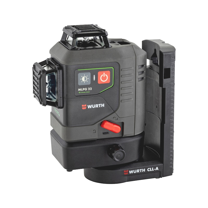 Laser multiligne vert MLPG-22 à nivellement auto | WURTH