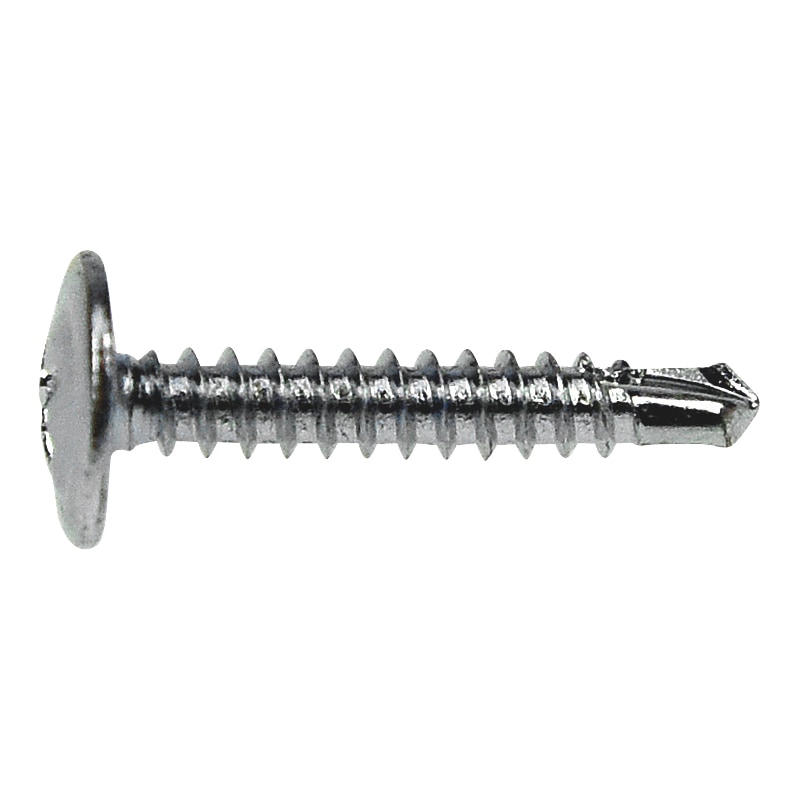 Buy Steel zinc plated pan head H with flange online