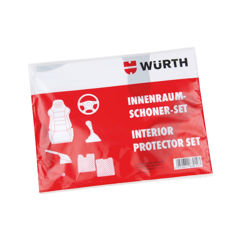 Kit de protection pour habitacle de véhicule - 100 pcs | WURTH