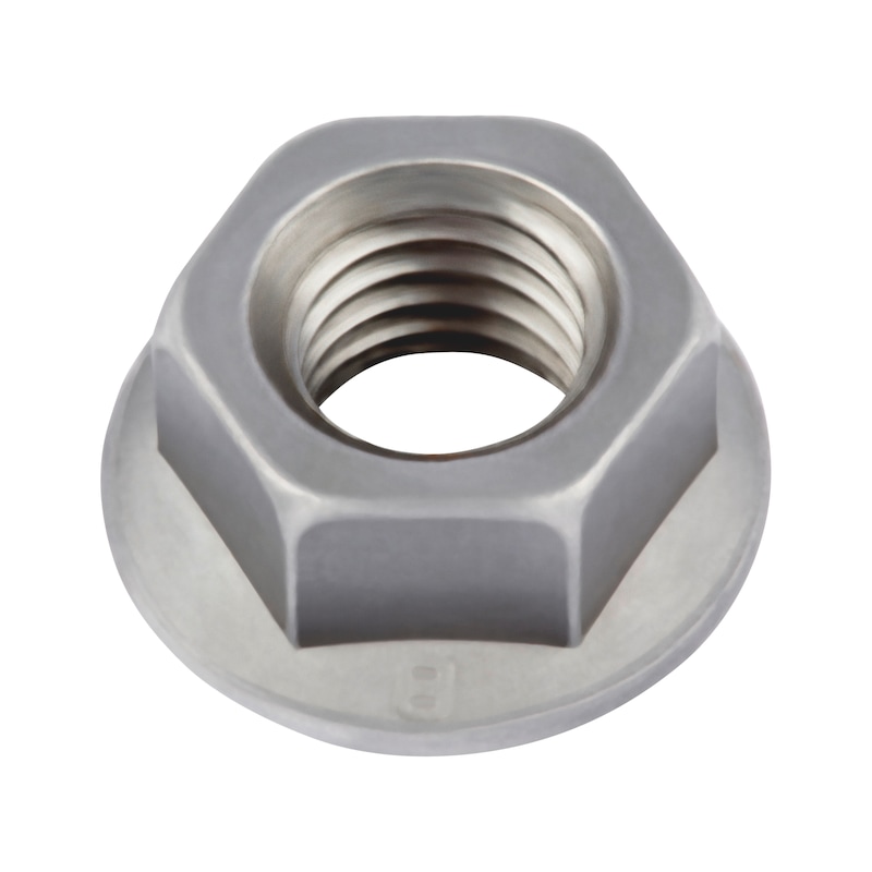 Buy Self-locking hexagon nut with flange online | WÜRTH
