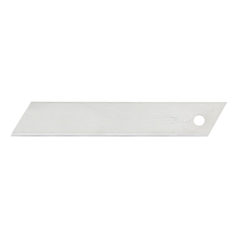 Lame de cutter non sécable en inox - largeur 17,8mm | WURTH