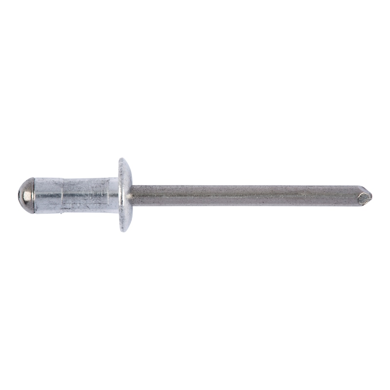 Buy Blind rivet flat head alu/A2 medium-strength online | WÜRTH
