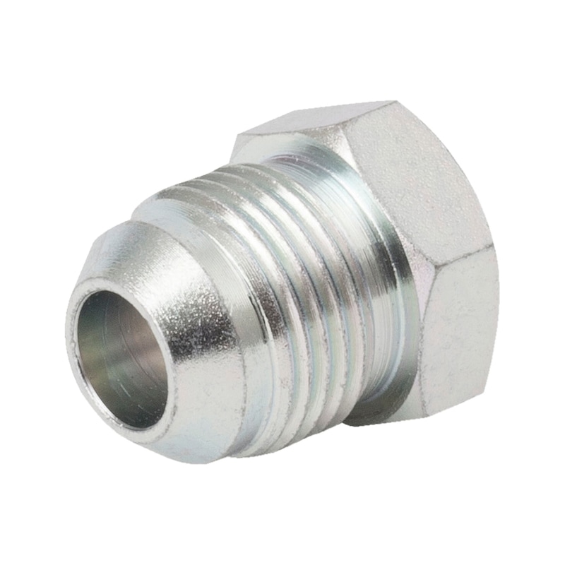 JIS sealing plug w/ 60° sealing cone BSP male