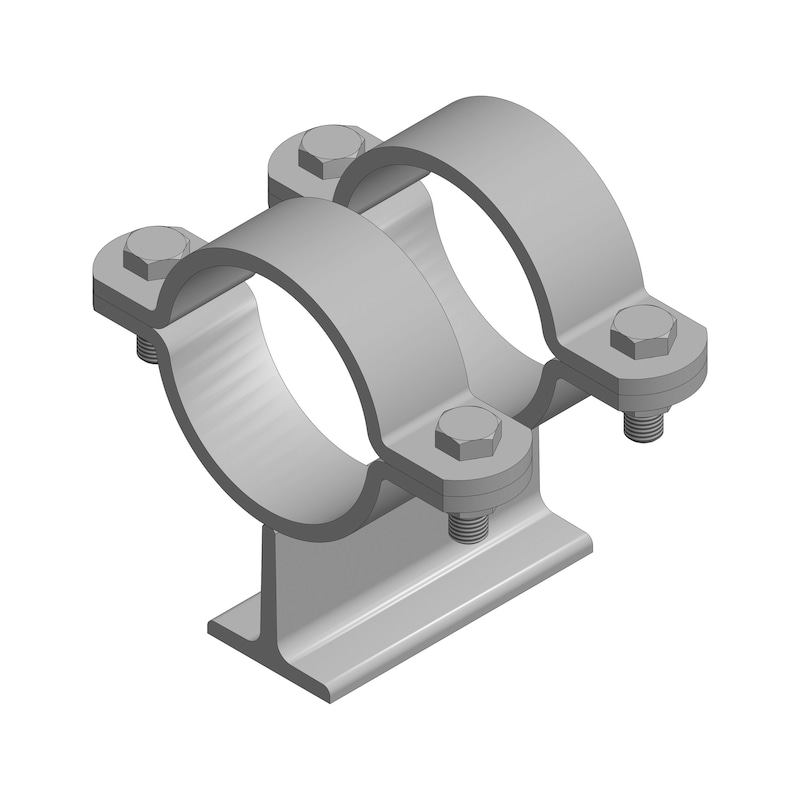 Heating pipe rack, type 2, with narrow carrier