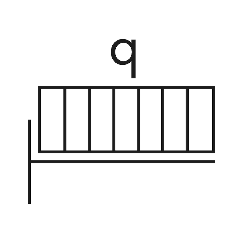 Console de supportage Varifix 41/41 acier zingué | WURTH