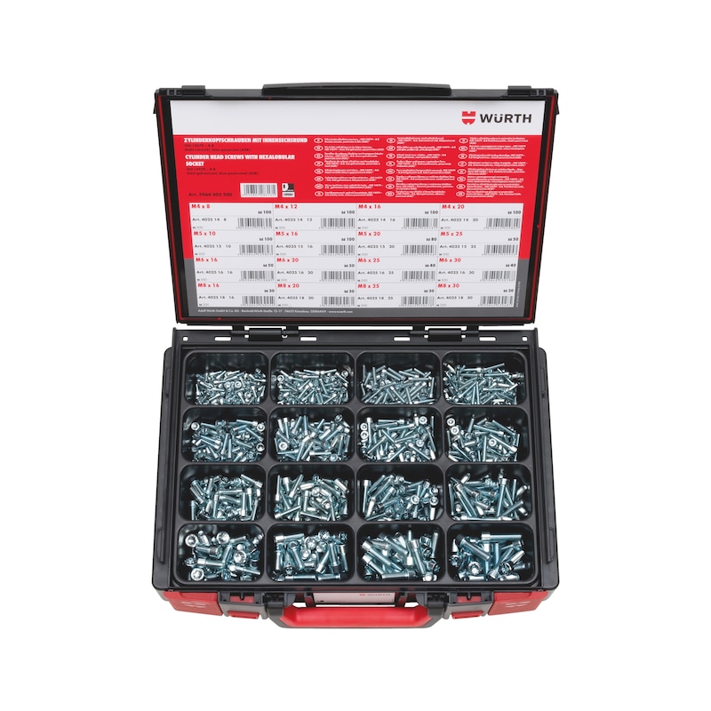 Kjøp Skrue, sylinderhode sortiment på nett