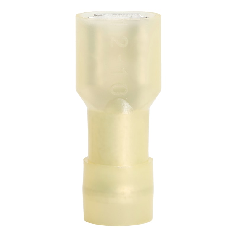 Buy Crimp cable lug, push connector fully insulated polyamide ...
