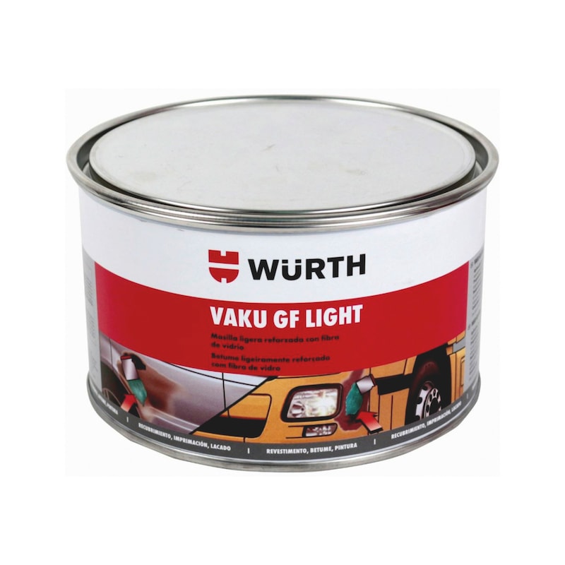 Compre Betume poliéster com fibra de vidro VAKU GF LIGHT online | WÜRTH