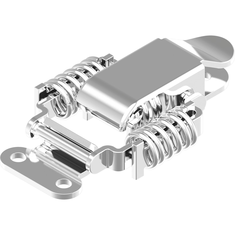 Spansluiting RVS A2 met veer