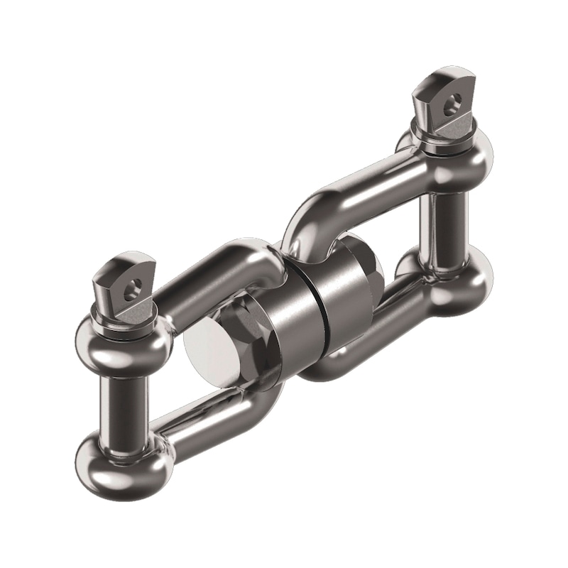 Buy Swivel shackle/fork, stainless steel, A4 online