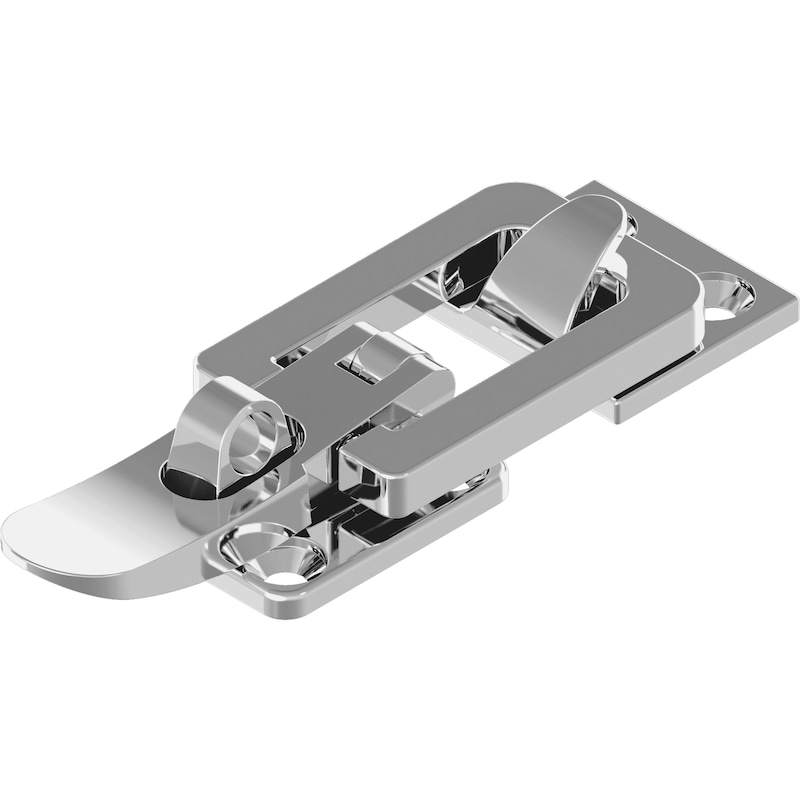 Spansluiting RVS A4 met slotoog