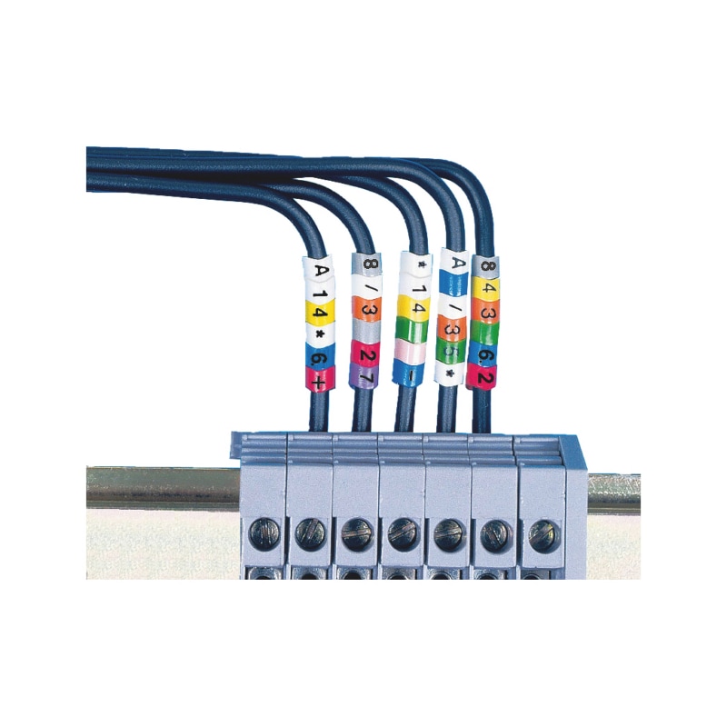 Buy PLIOTEX-V identification rings on roll online