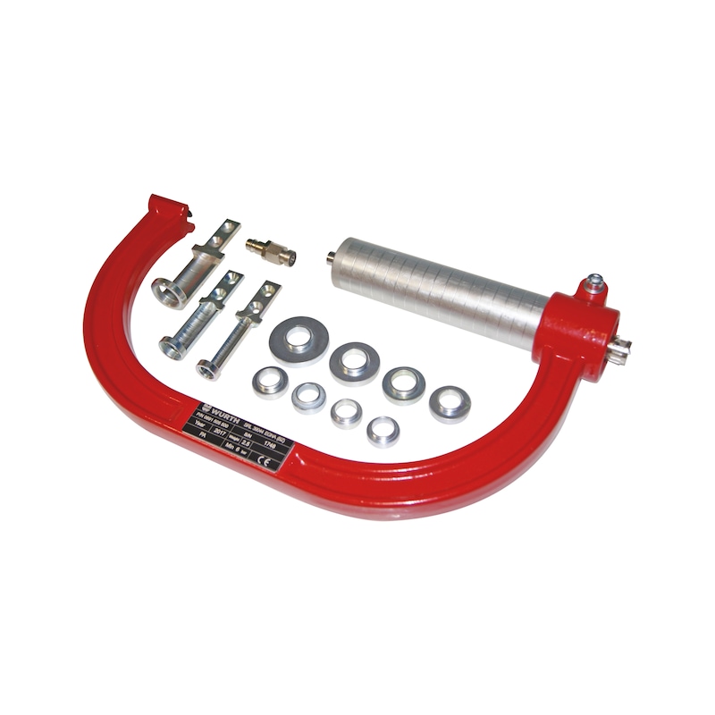 Buy Valve spring clamping tool set 15 pieces online
