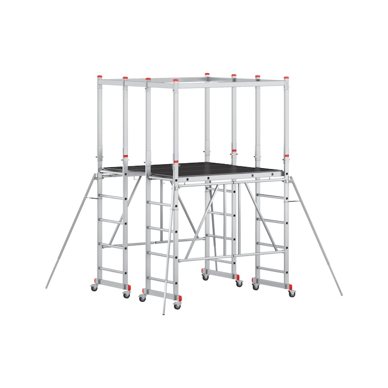 Buy Folding, mobile, large-area scaffolding comp. set online