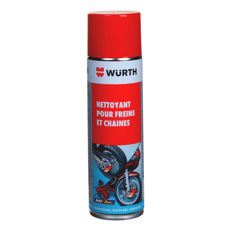 Nettoyant frein et chaine BikeLine pour Moto | WURTH