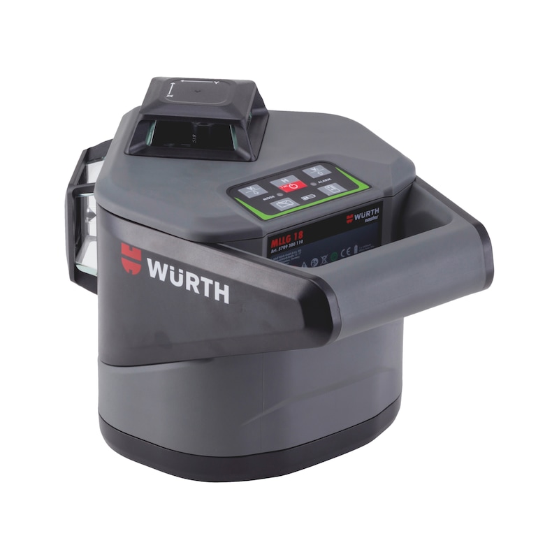 Laser multiligne vert MLLG-18 autonivelant haute précision | WURTH