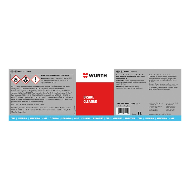 Buy Label for pump spray bottle online
