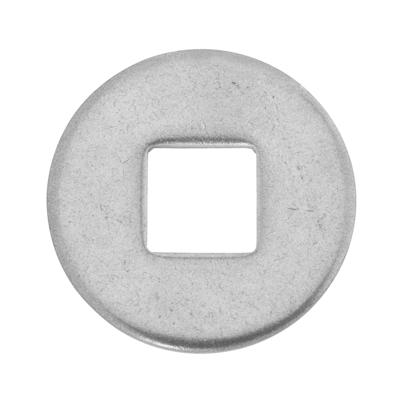 Rondelle pour construction bois DIN 440 inox A4 tête carrée forme V | WURTH