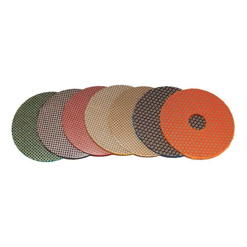 Buy Diamond sanding disc for polishing, flexible online | WÜRTH
