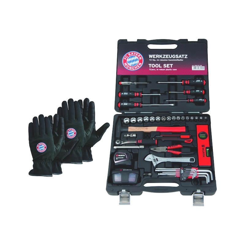 Buy FC Bayern Munich edition tool case 72 pcs online