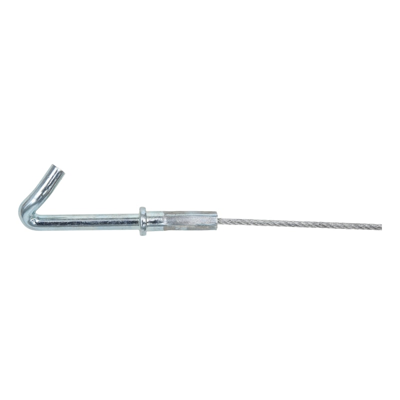 Buy Wire cable ending with trapezoidal plate hook online