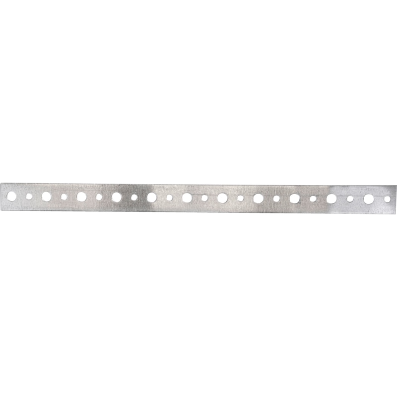 Steel strapping single perforated from eShop