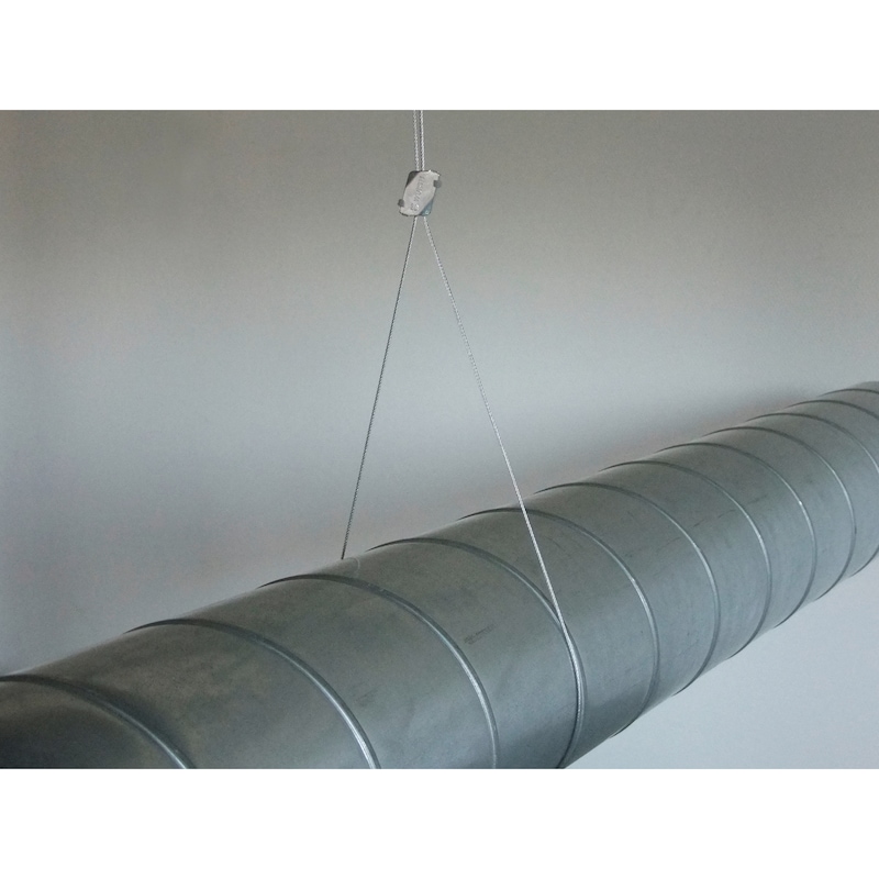 Attache de supportage W-FIX pour câbles métalliques | WURTH