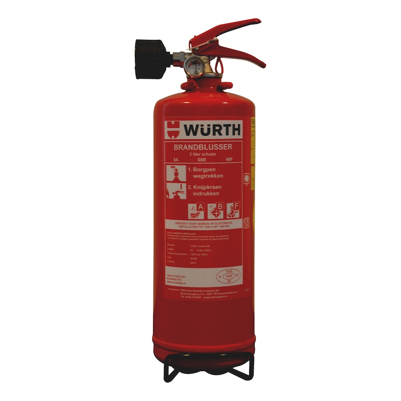 Foam fire extinguishers 2 l, ABF