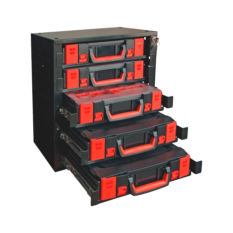 Stacking cabinet set with ORSY system case 4.4.1