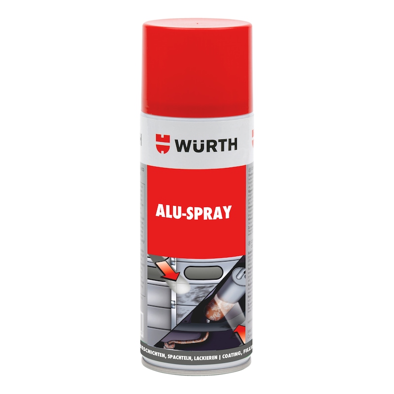 Alu Spray - protège les jantes, carrosserie et pièces en alu | WURTH