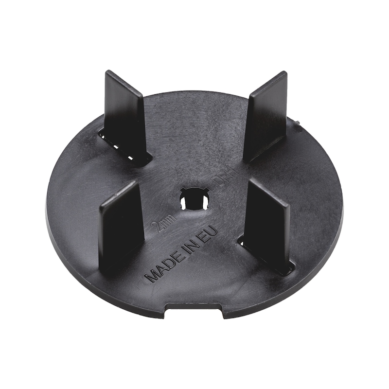 Plaque d'entretoise basse Buzon pour plots de terrasse en dalles | WURTH